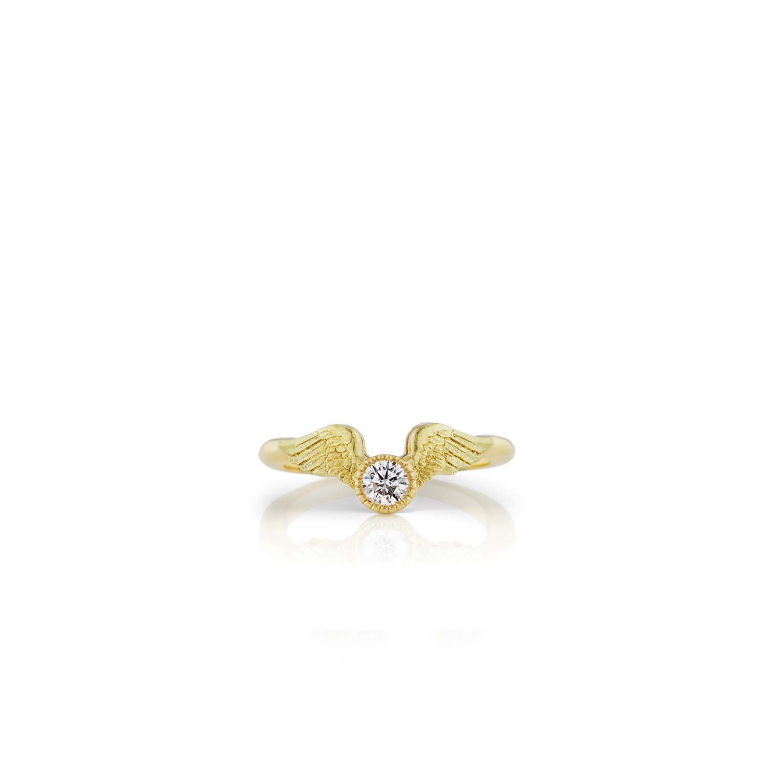 Flying Diamond Engagement Ring – Anthony Lent